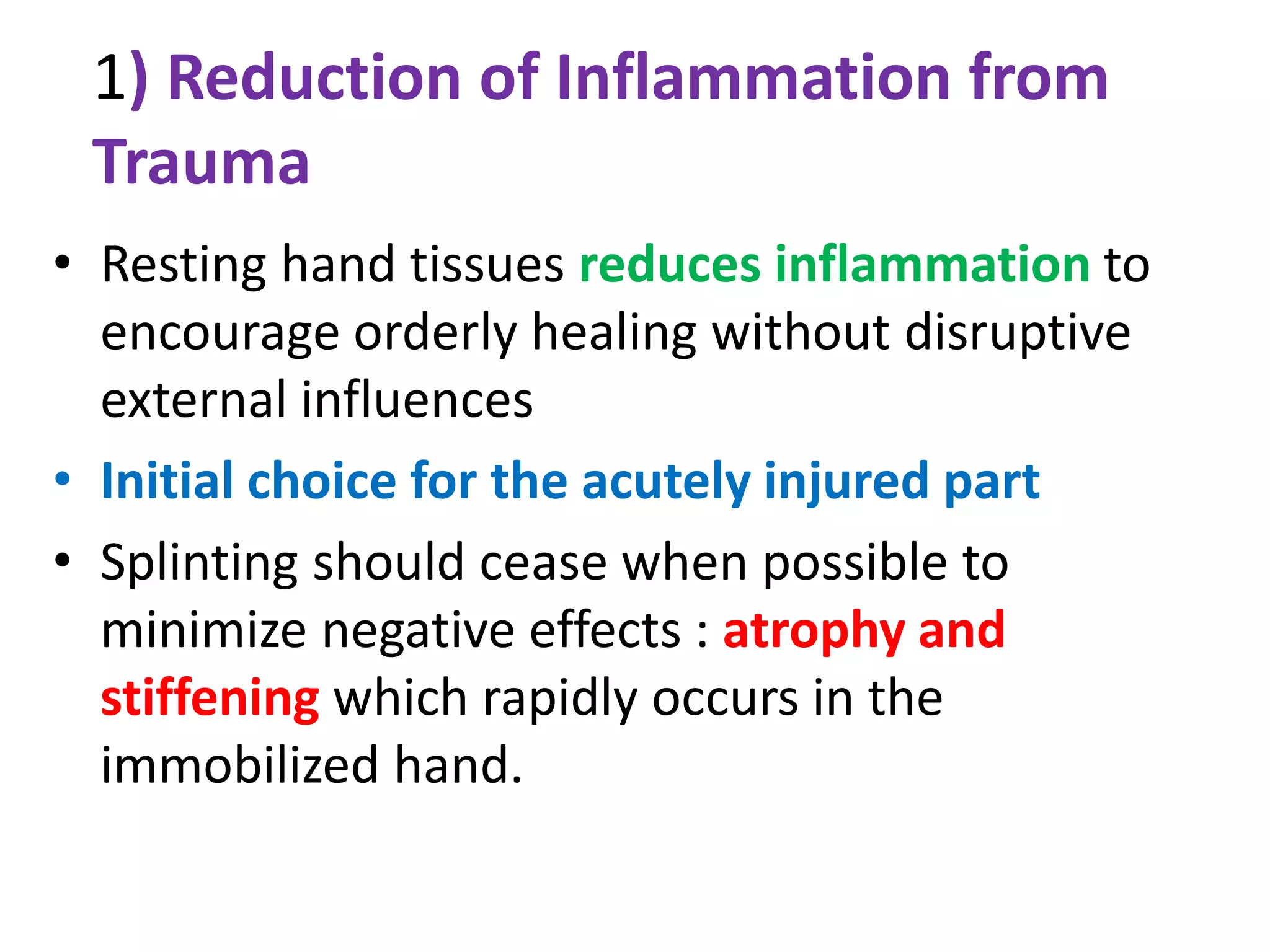 Immobilization Splints Pptx
