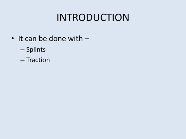 Immobilization used in Musculoskeletal injuries | PPTX
