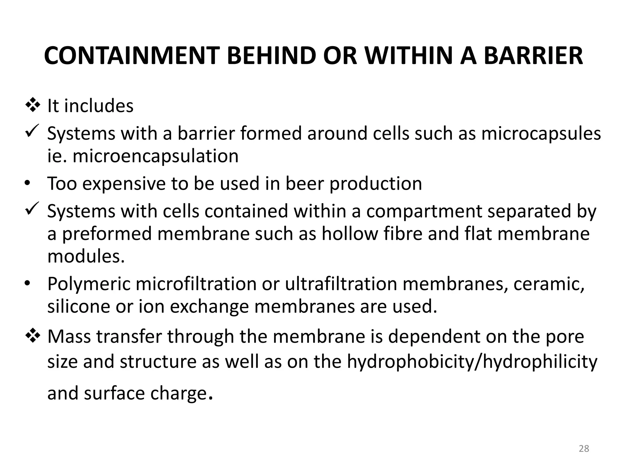 Immobilized cell technology | PPTX