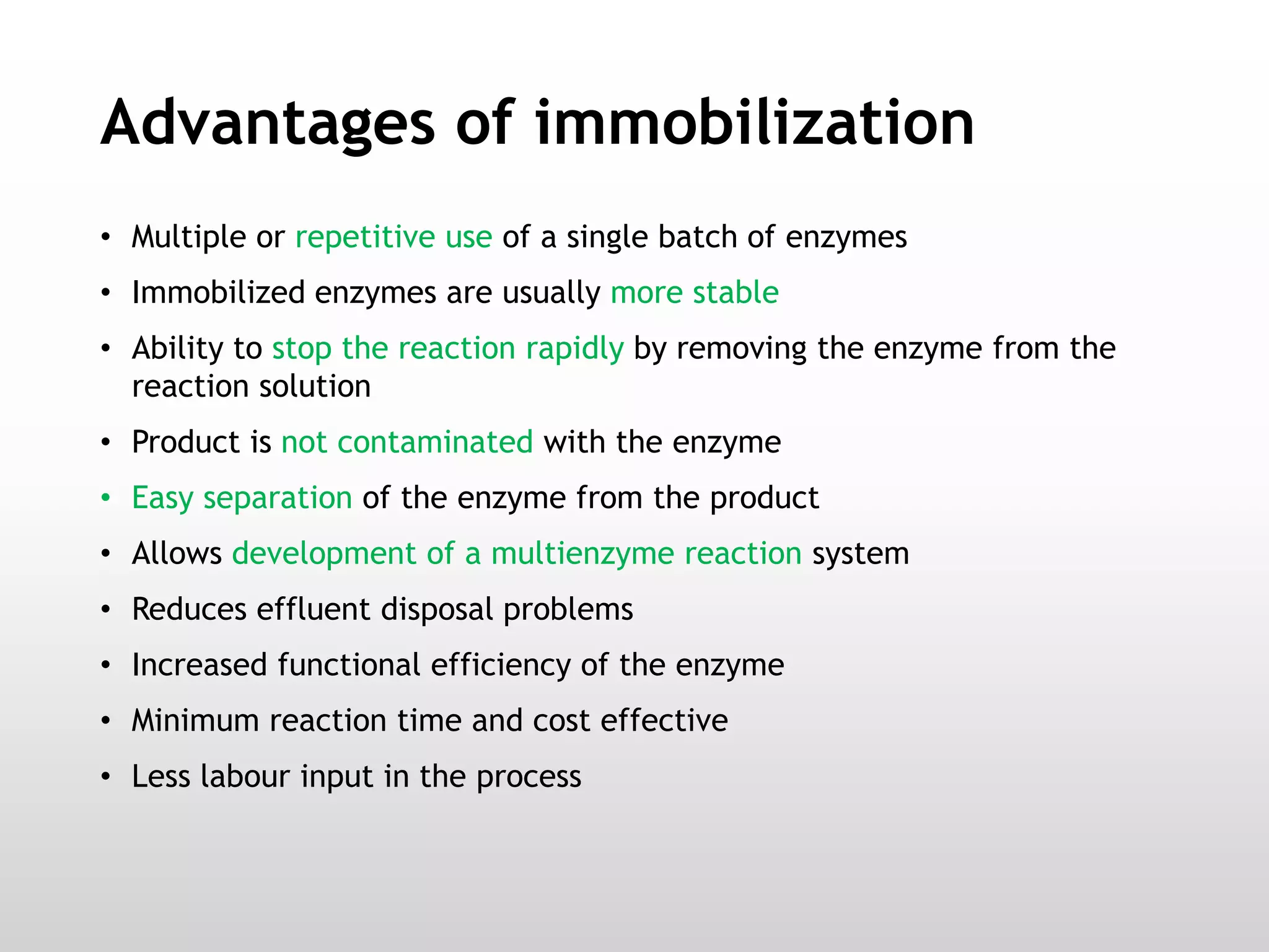 Immobilized enzyme | PDF