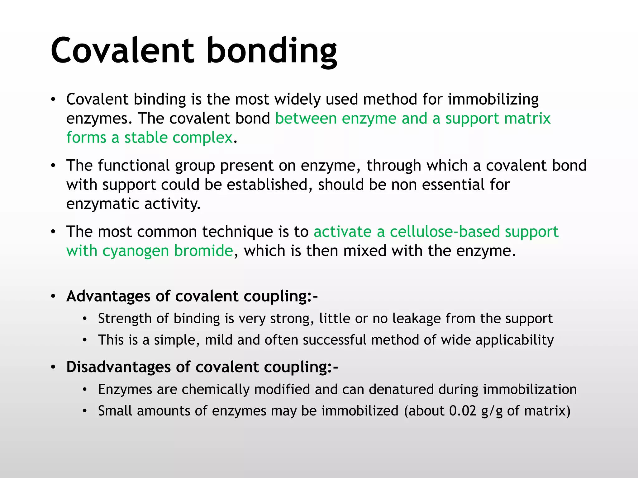 Immobilized enzyme | PDF