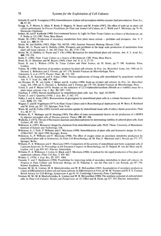 Immobilized plant cells | PDF