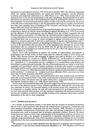 Immobilized plant cells | PDF