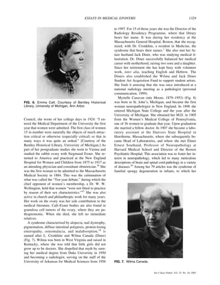 Immortal Women Essays In Medical Eponyms Ii | PDF