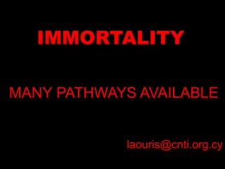 Cybernetic concepts-Yiannis Laouris | PPTX