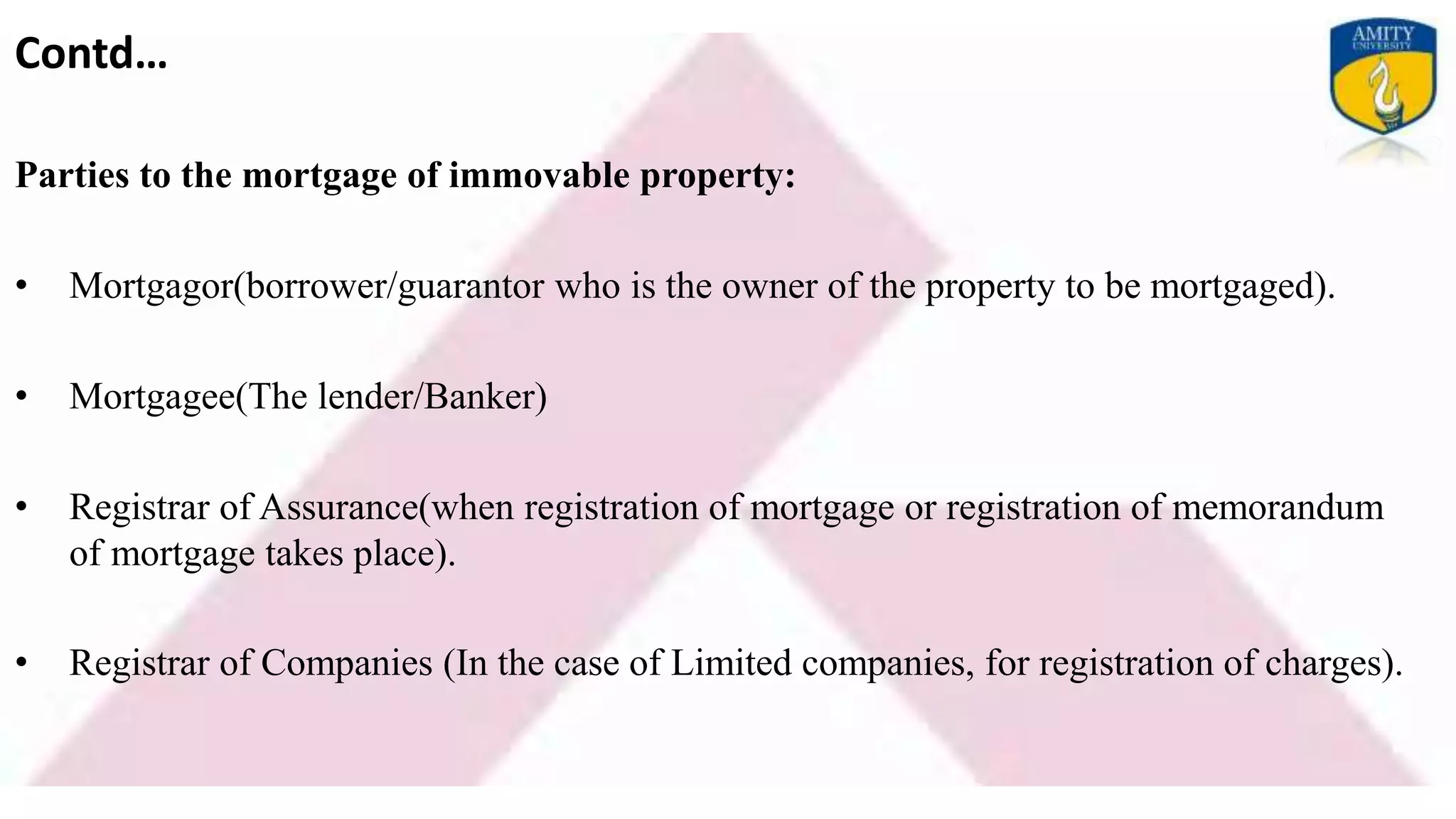 Immovable security (group 4) | PPTX