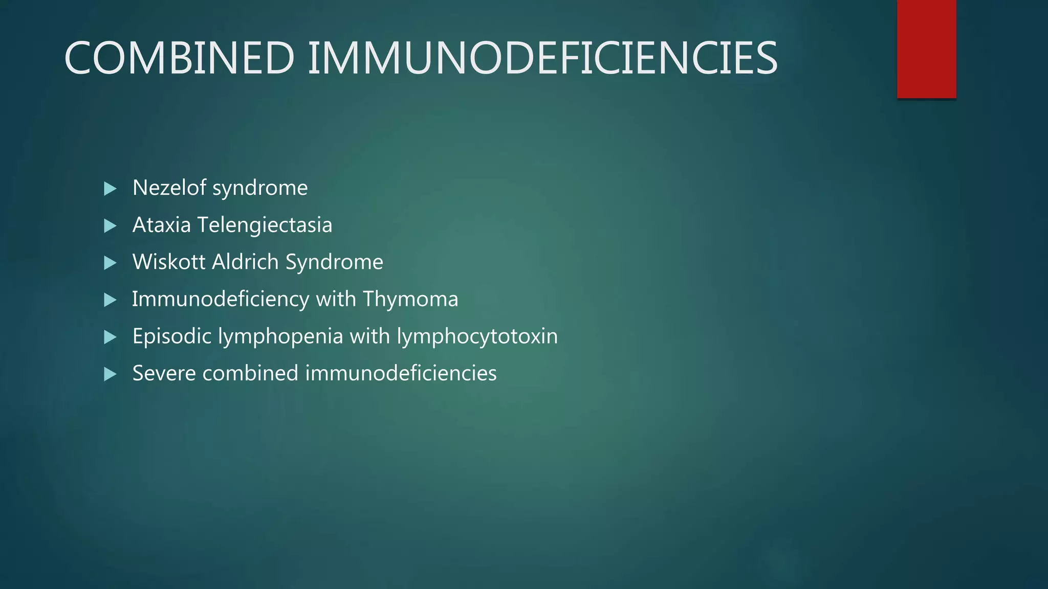 Immunodeficiency diseases | PPTX