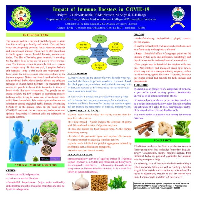Immune boosters for COVID-19 | PDF