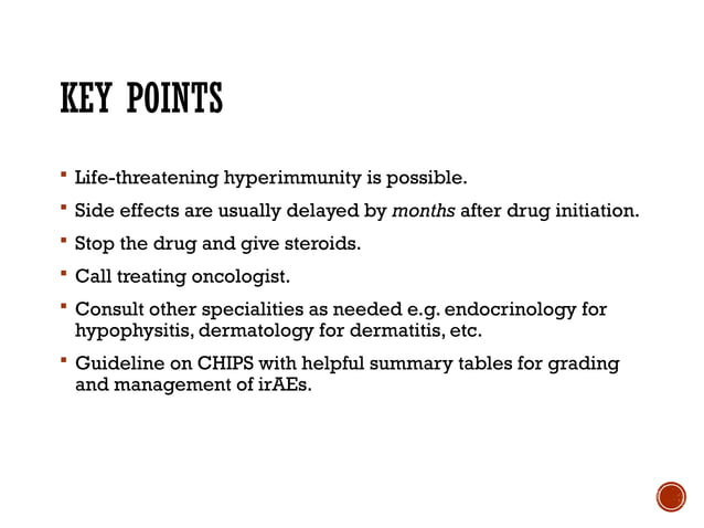 Immune Checkpoint Inhibitors & ADRs.pptx