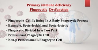 Immune Deficiency | PPTX