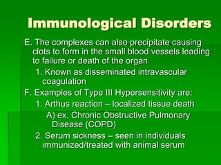 Immune disorders | PPTX