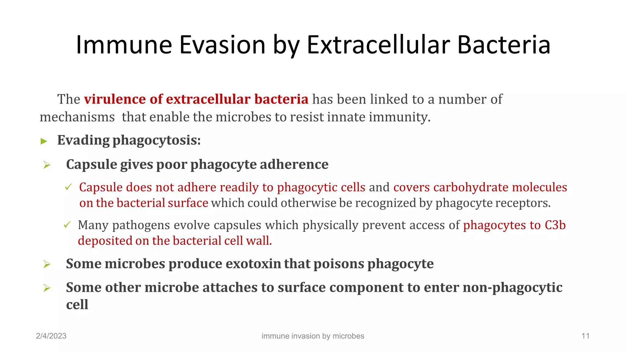 IMMUNE ENVASION BY MICROBES.pptx