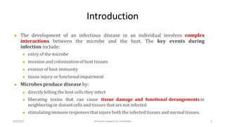 IMMUNE ENVASION BY MICROBES.pptx