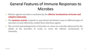 IMMUNE ENVASION BY MICROBES.pptx