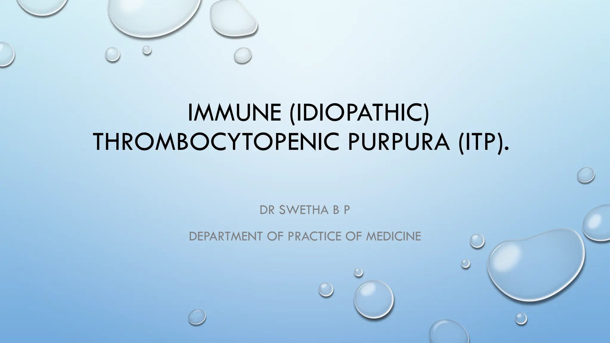immune (idiopathic) thrombocytopenic purpura (.pptx