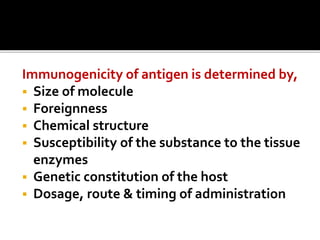 Immune mechanisms ii | PPTX | Genetics | Science