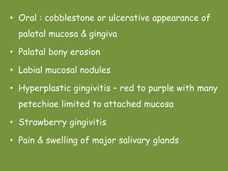 Immune mediated lesions of oro facial region | PPTX