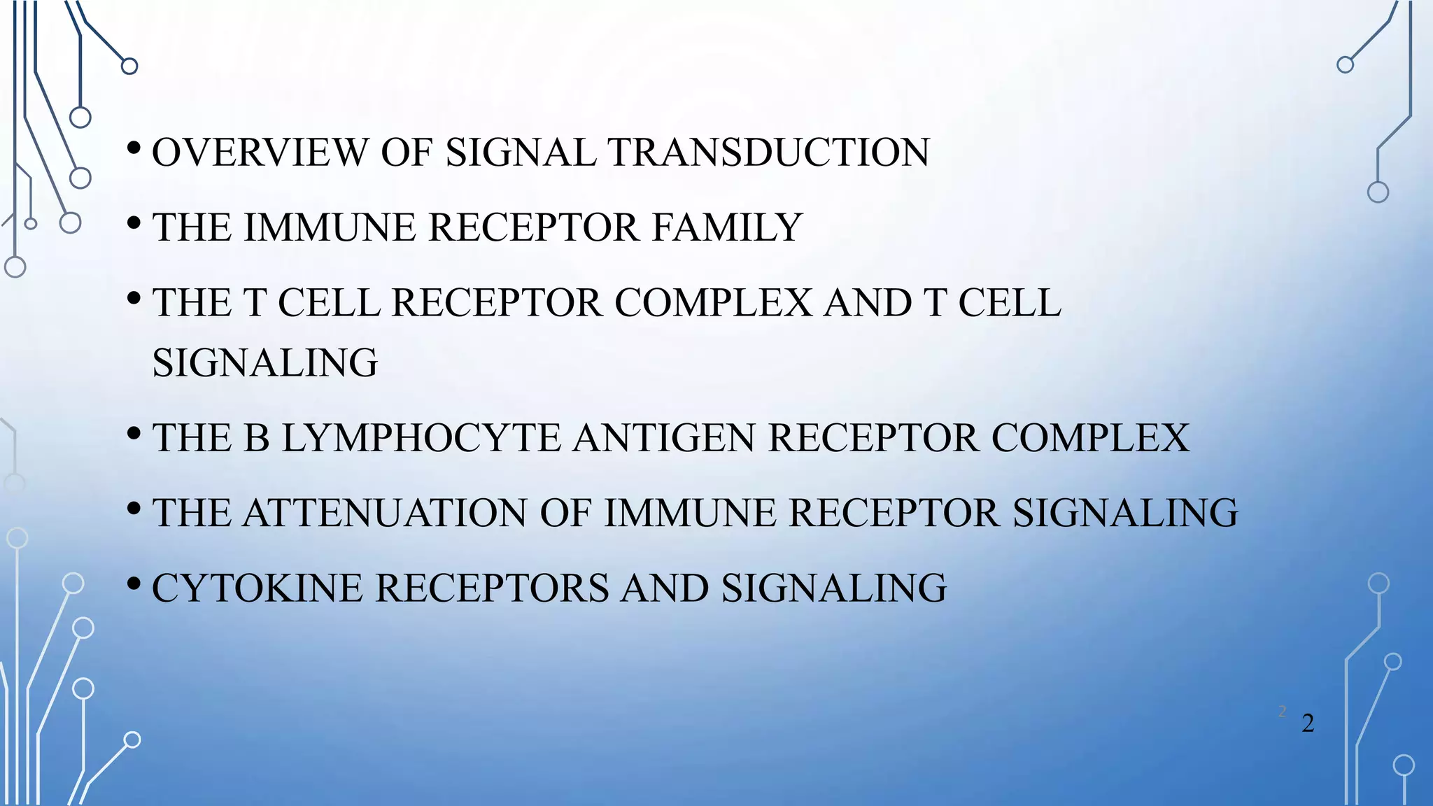 Immune receptors | PPTX