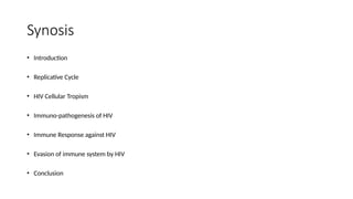 Immune response to Human immunodeficiency virus | PPTX