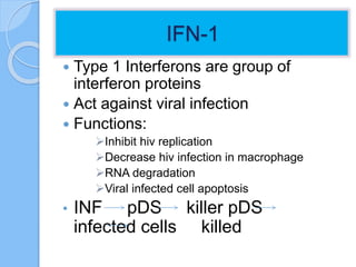 Immune response to hiv infection | PPTX