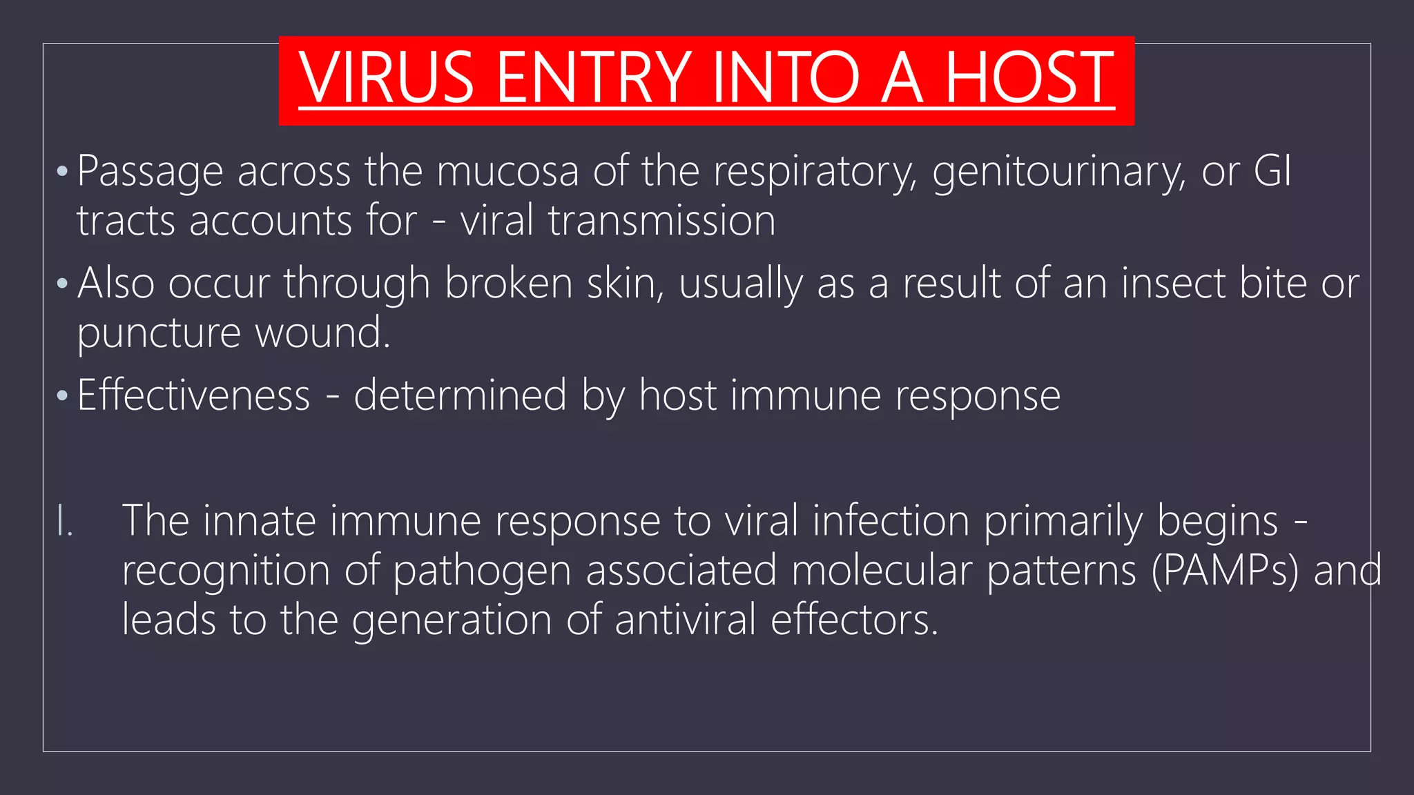 Immune response to virus | PPTX