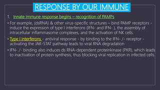 Immune response to virus | PPTX