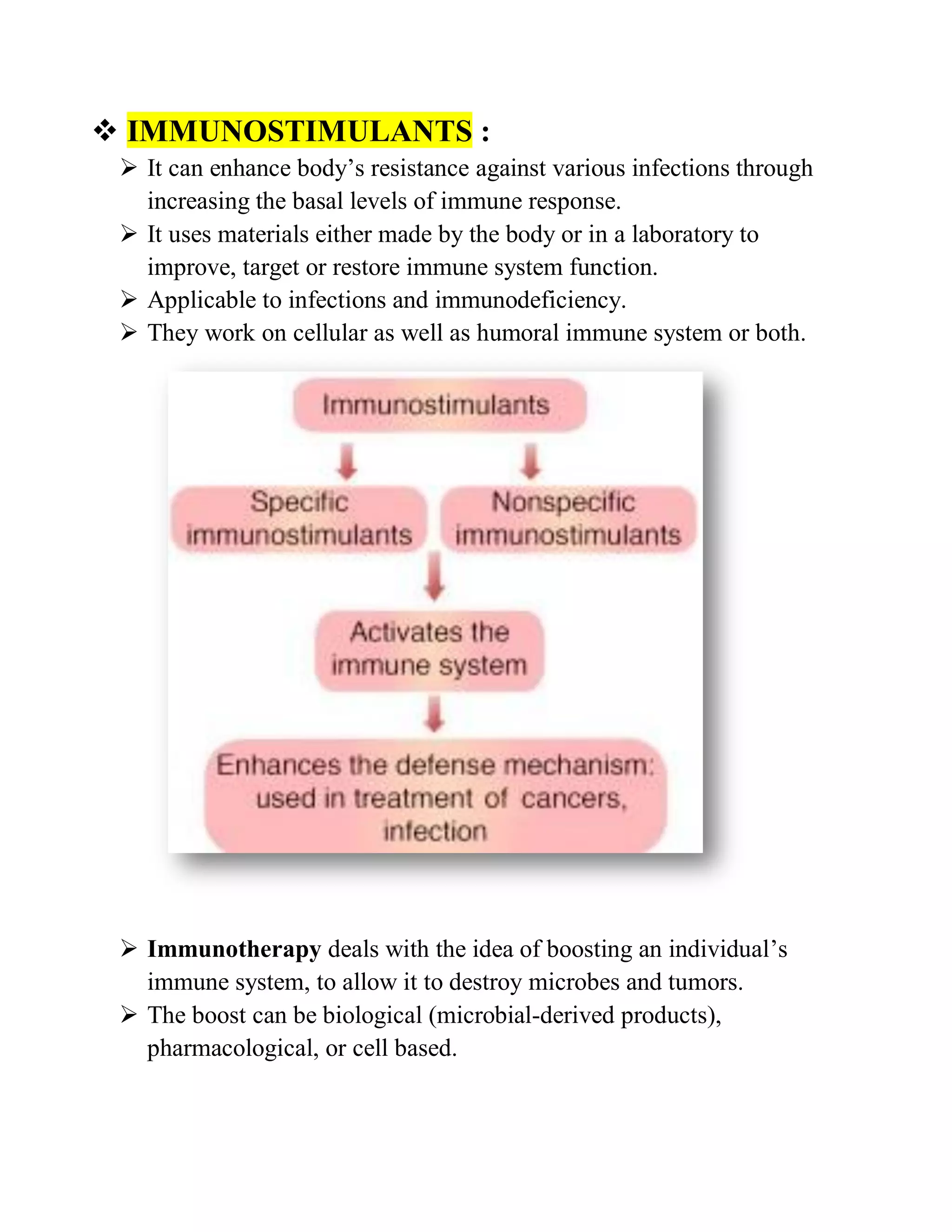 Immune stimulation | PDF