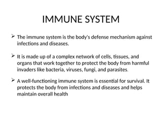 The Immune System detailed presentation.ppt
