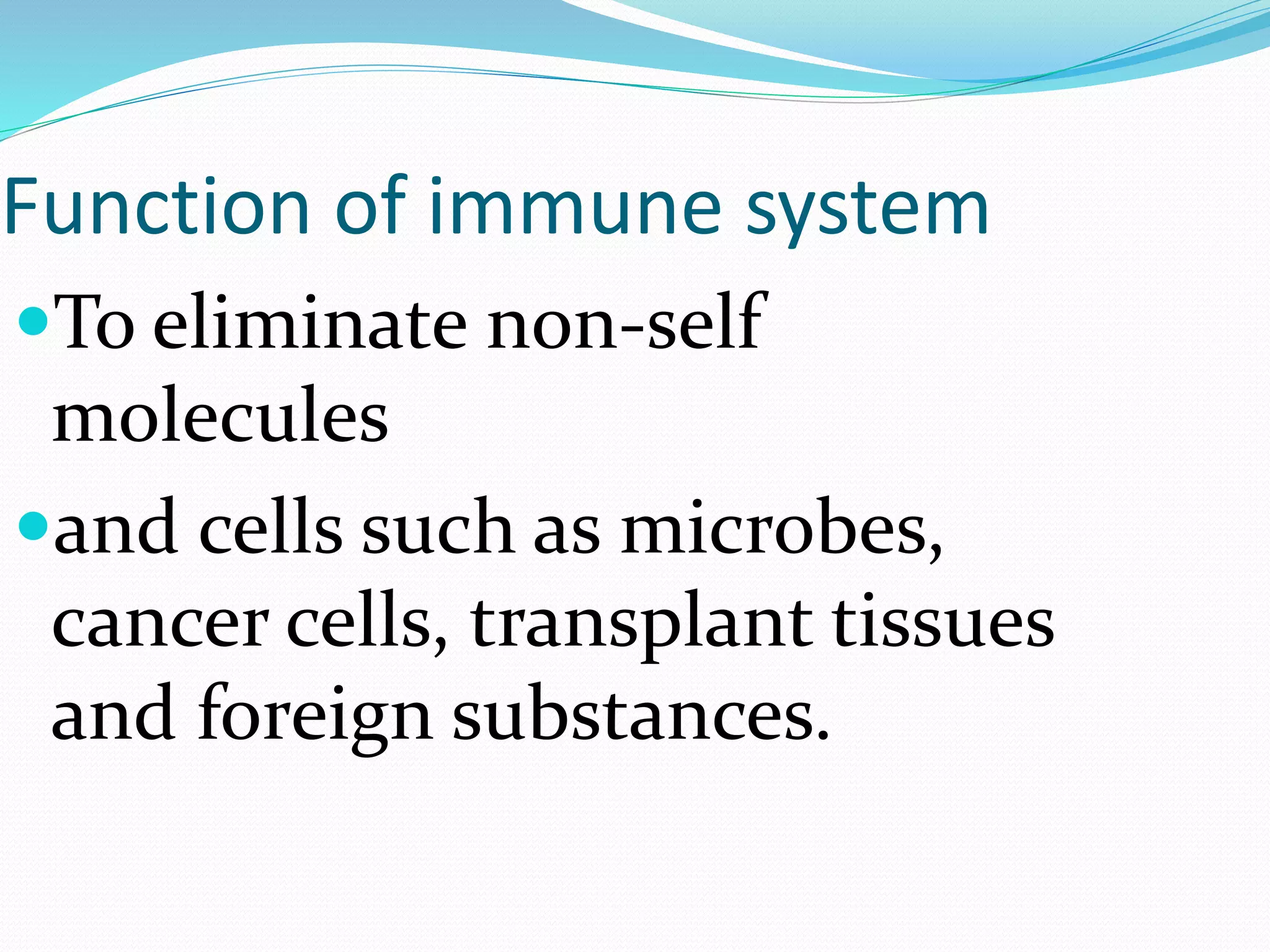 Immune system - concise | PPTX