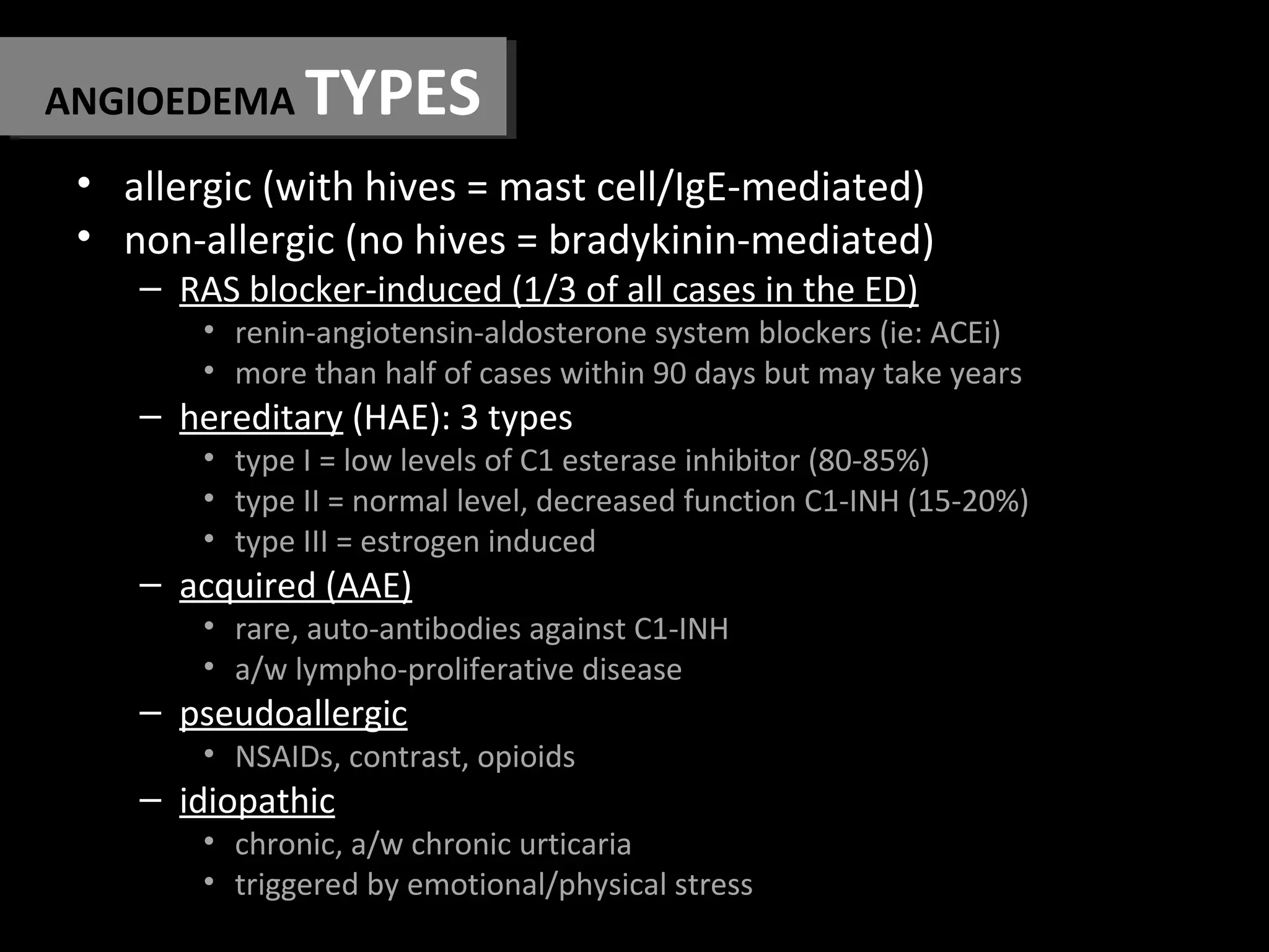 Immune System Disorders - Anaphylaxis, Angioedema, Drug Allergies | PPT