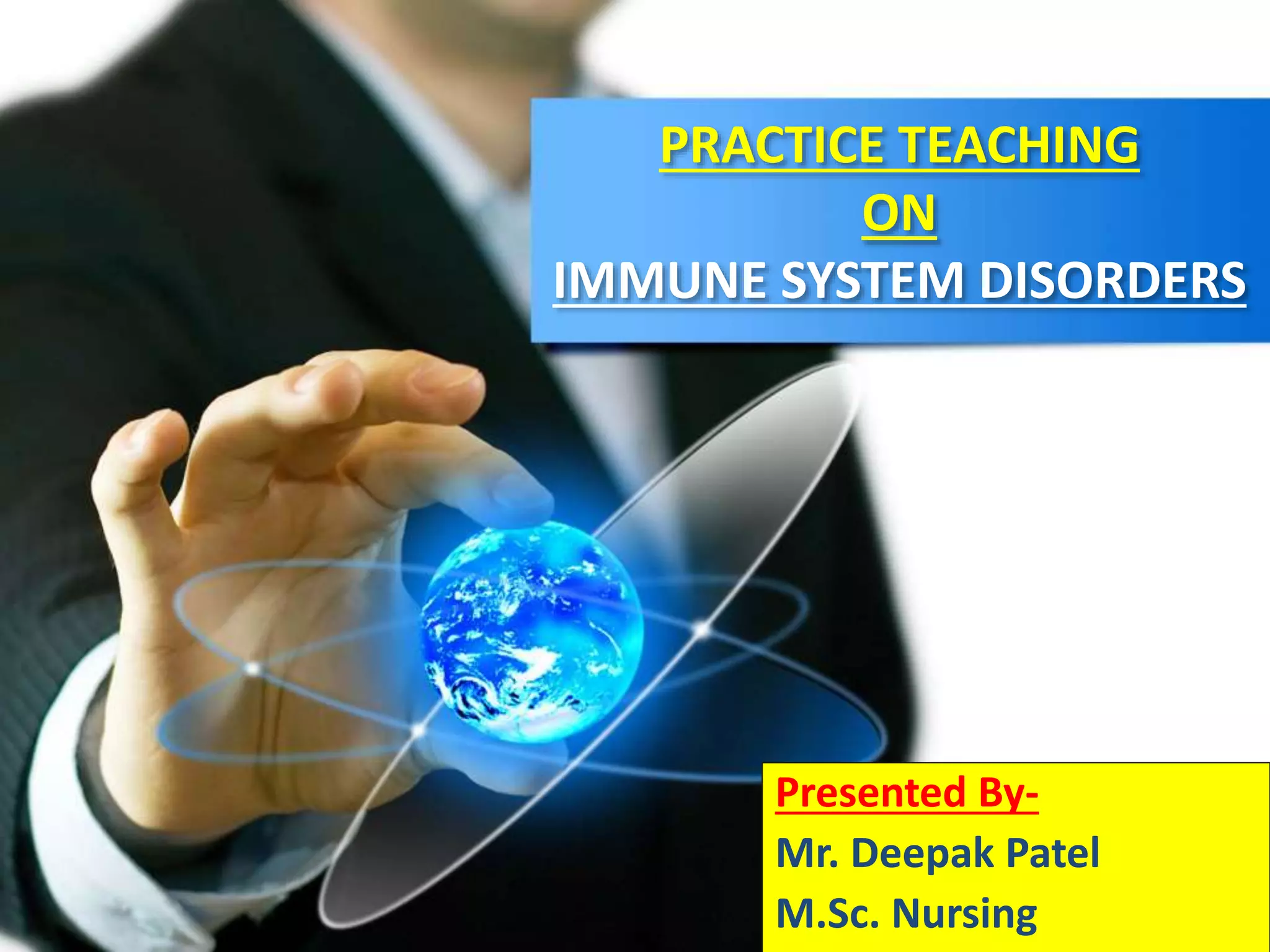 Immune system disorders | PPTX