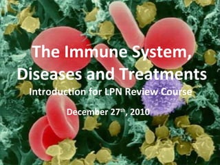 LPN Basic Immune System Overview | PPT