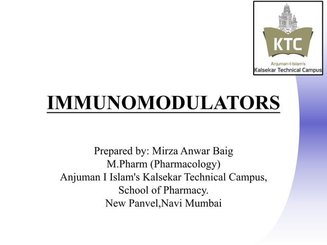 Immuno-modulators | PDF