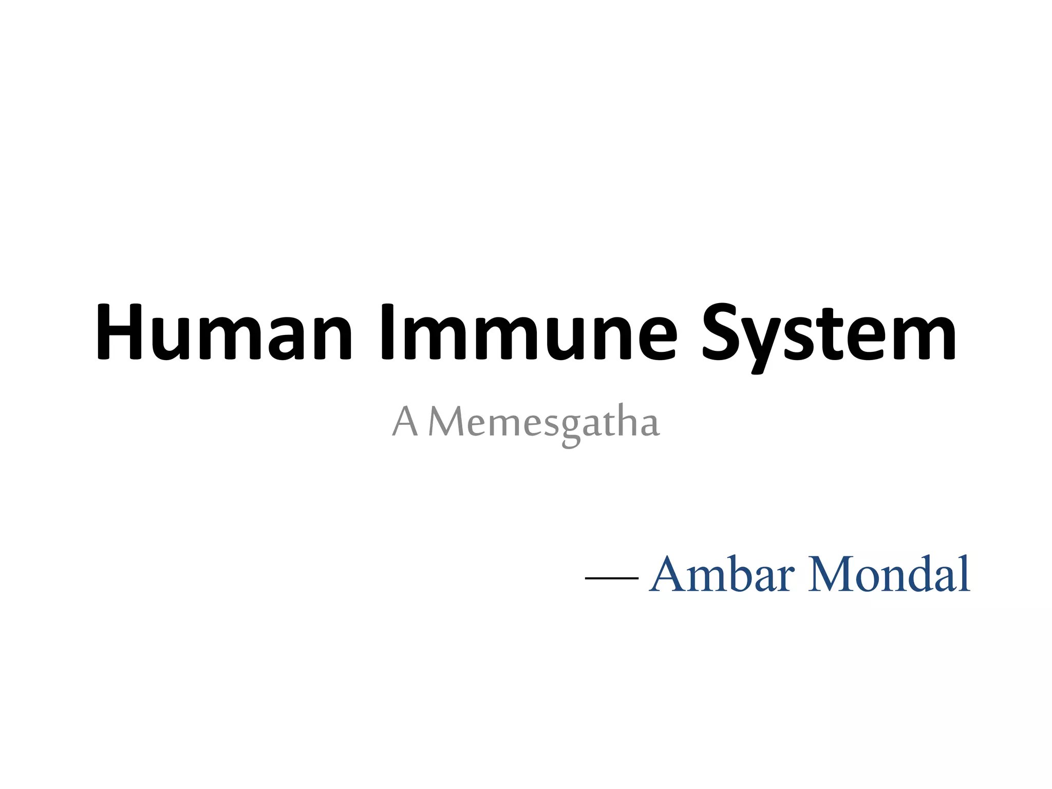 Immune System Memesgatha | PPTX | Infectious Diseases | Diseases and ...