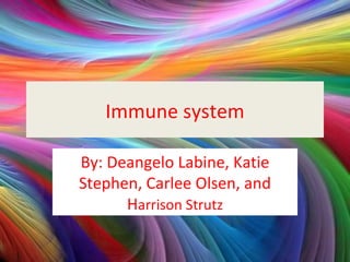 Immune system power point | PPT