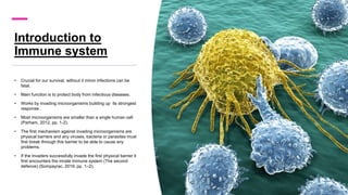 Immune system powerpoint | PPTX | Infectious Diseases | Diseases and ...