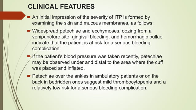 Immune thrombocytopenia as initial presentation of systemic lupus erythematosus. | PPTX | Blood ...