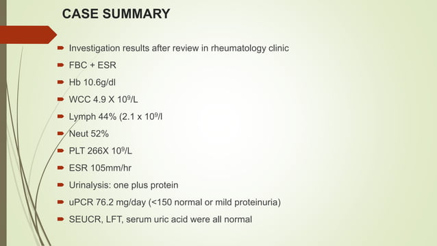 Immune thrombocytopenia as initial presentation of systemic lupus erythematosus. | PPTX | Blood ...