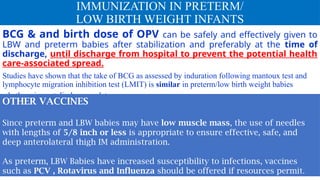 Immunisation during Pregnancy and for Preterm.pptx