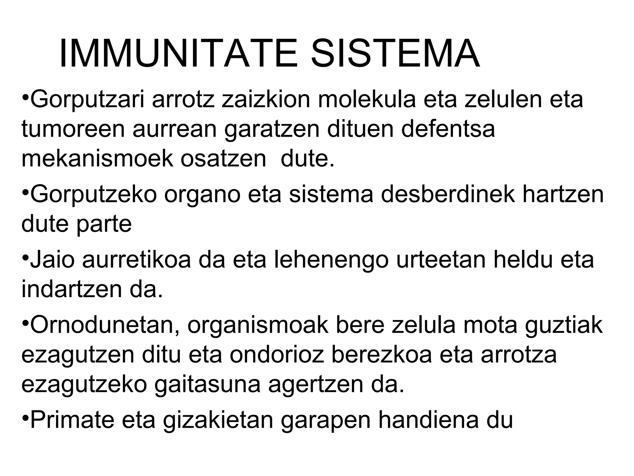 Immunitate sistema | PPT