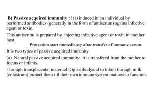 Immunity ppt all examples with this ppty | PPTX