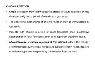 Immunity and its cells, HLA and transplant rejection | PPTX