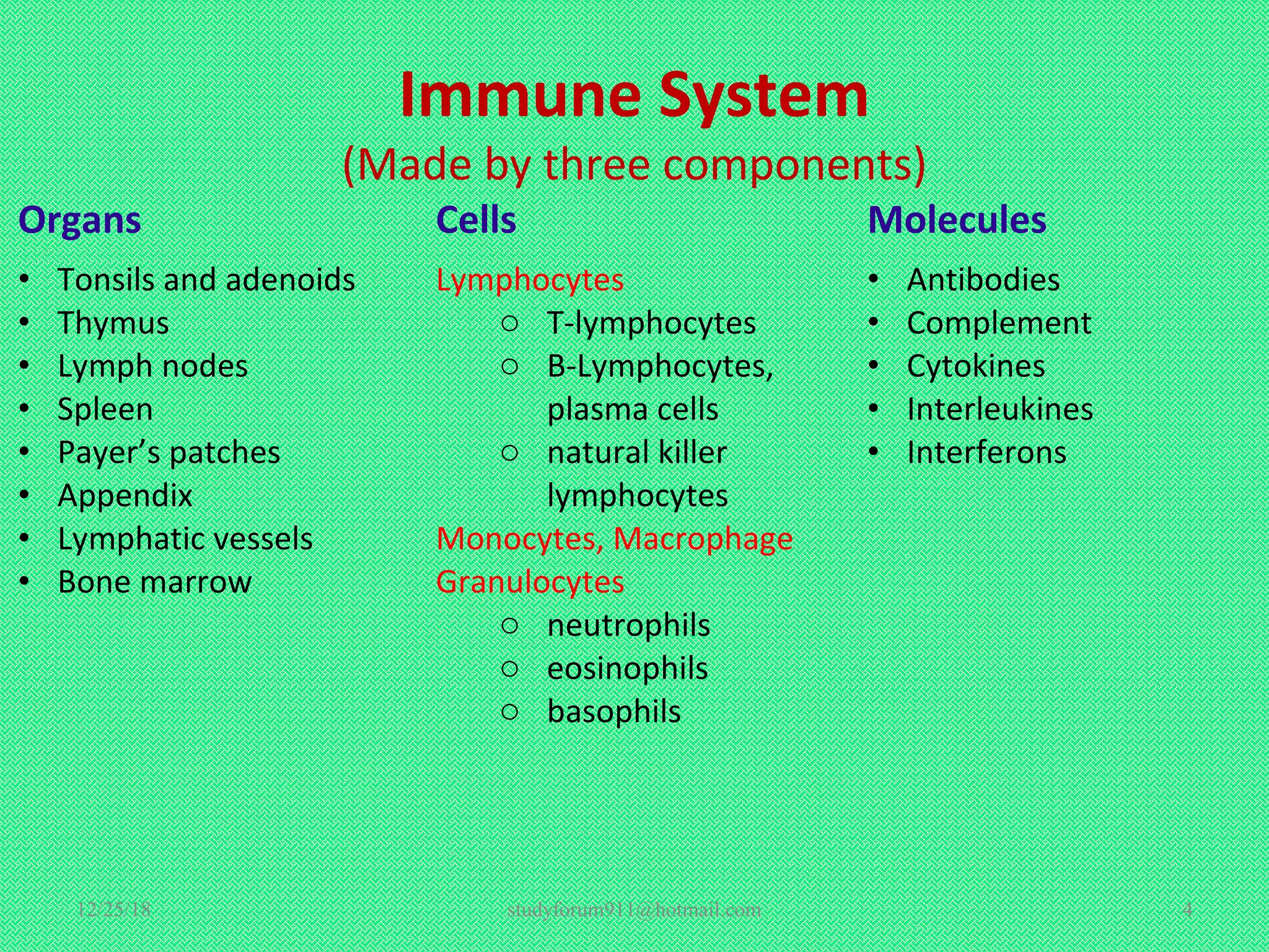 Immunity, immune system | PPT
