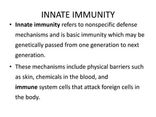 Immunity | PPTX