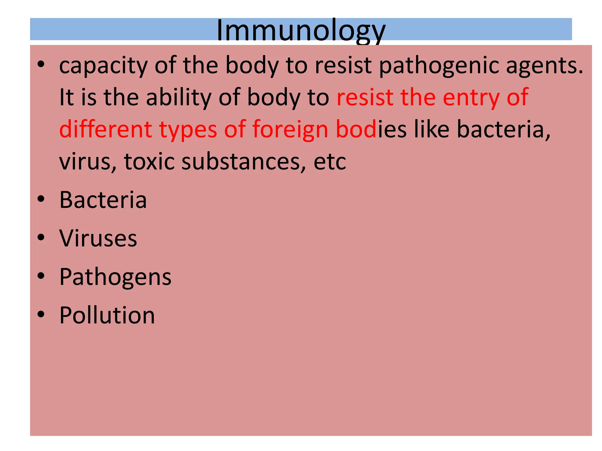 Immunity and immune system: Defense mechanism of the body | PDF