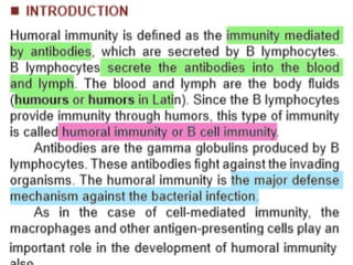 Immunity and immune system: Defense mechanism of the body | PDF