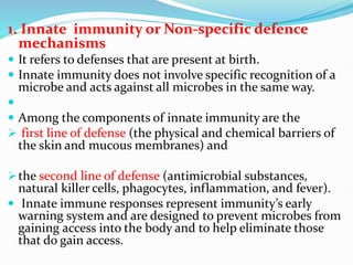 Immunity.pptx Human anatomy and physiology | PPTX