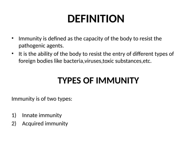 immunity.pptx information about immunity | PPT