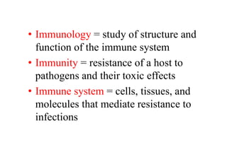IMMUNITY.pdfImmune system – the integrated body system of organs ...