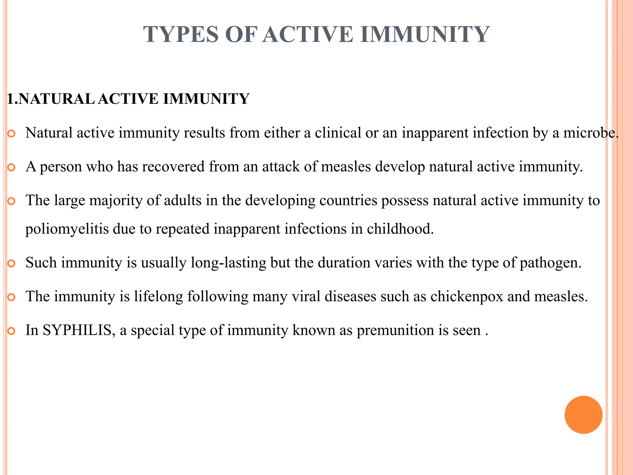 Immunity different types and it's details | PPT